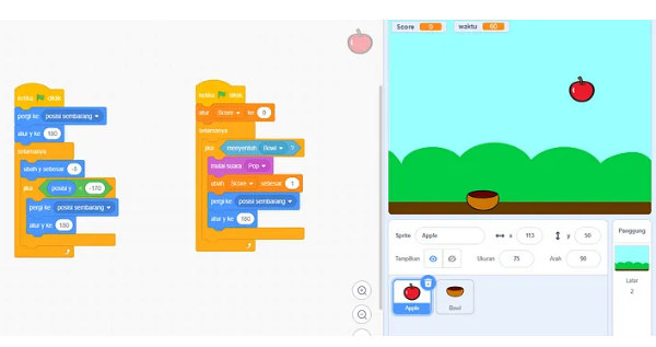 Membuat Game Sederhana Menggunakan SCRATCH ! - MTs. AL-Yasini